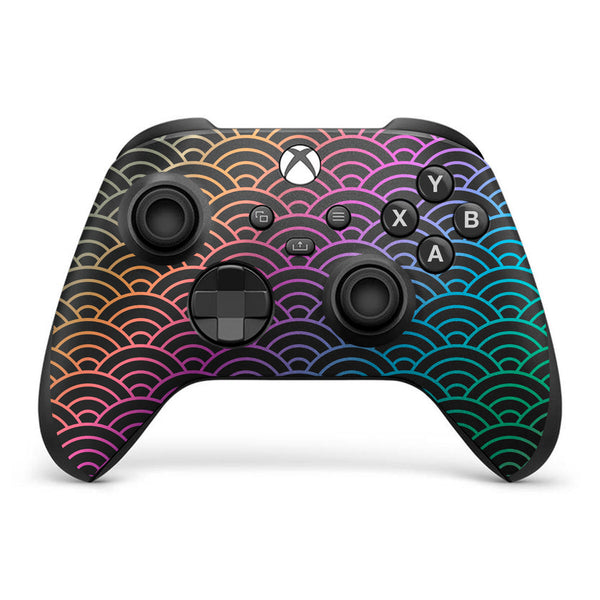 Anodized Seigaiha Waves Xbox Series X Controller Skin – GhostlyGuard