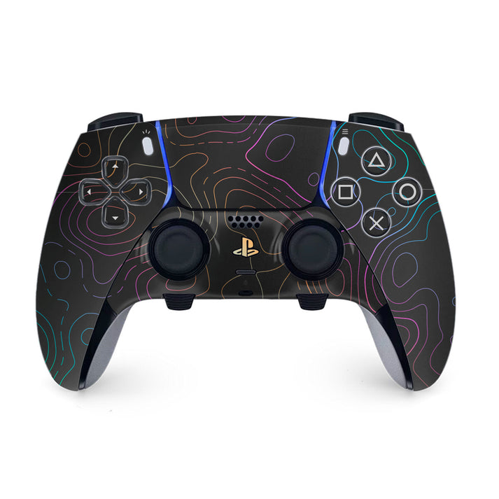 Anodized Topographic PS5 DualSense Edge Controller Skin – GhostlyGuard