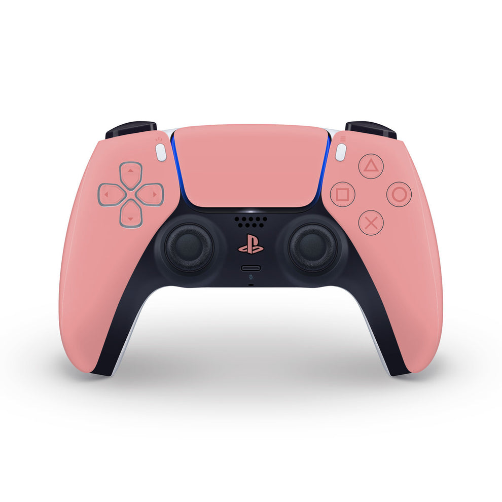 Cozy Pink PS5 Controller Skin – GhostlyGuard