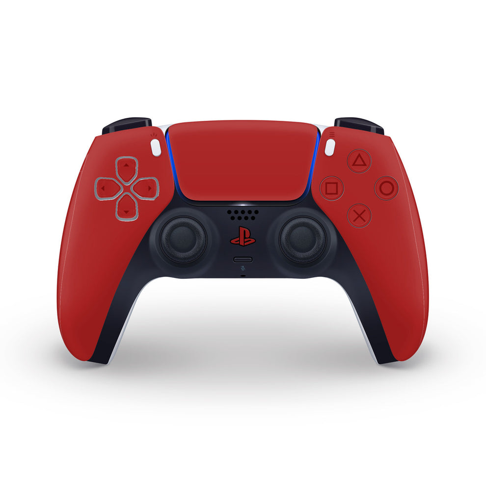 Cozy Red PS5 Controller Skin – GhostlyGuard