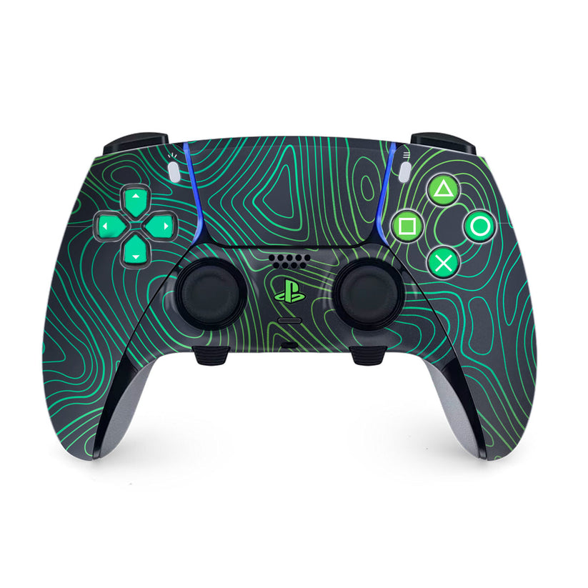 Gamma Topographic PS5 DualSense Edge Controller Skin – GhostlyGuard