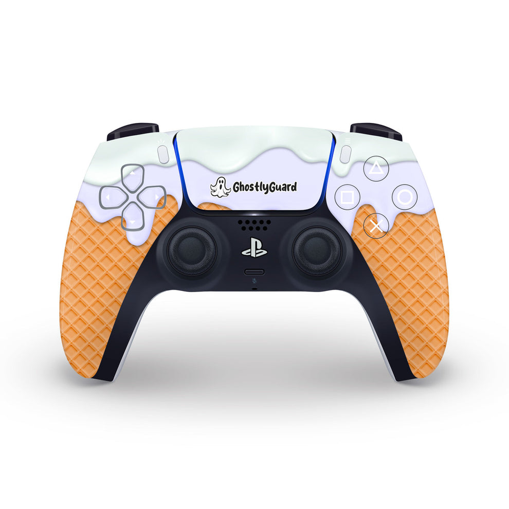 GhostlyGuard Ice Cream PS5 Controller Skin