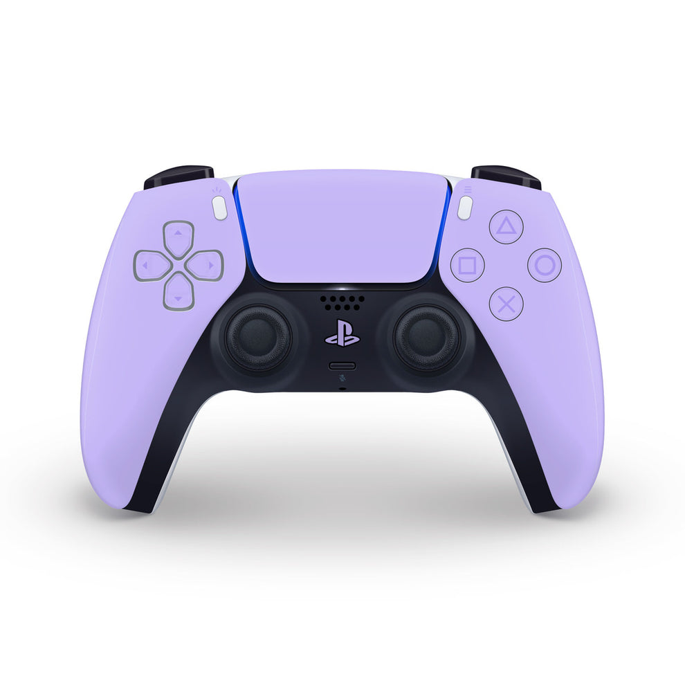 Pastel Lavender PS5 Controller Skin – GhostlyGuard