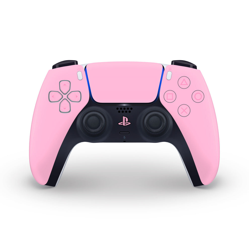Pastel Pink PS5 Controller Skin – GhostlyGuard