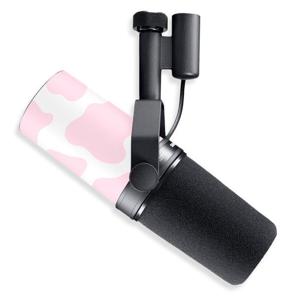 Pink Moo Moo Shure SM7B Microphone Skin – GhostlyGuard