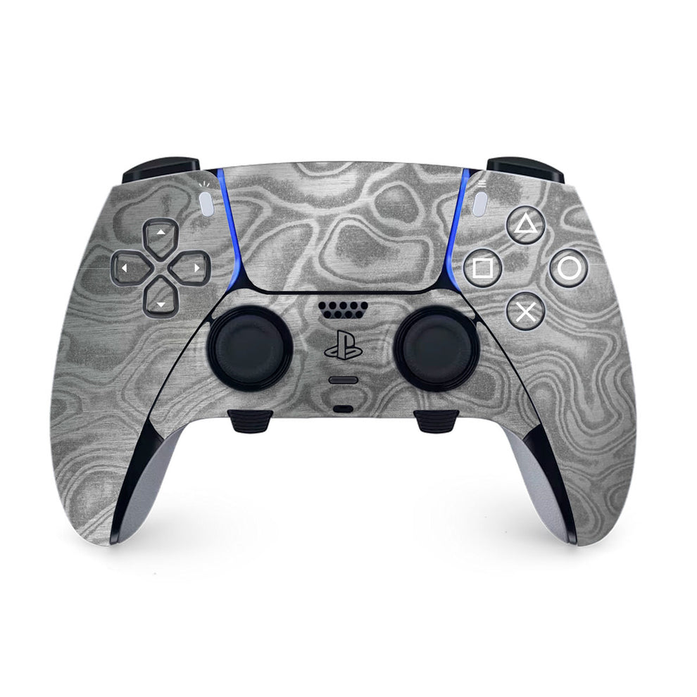 Steel Damascus PS5 DualSense Edge Controller Skin – GhostlyGuard