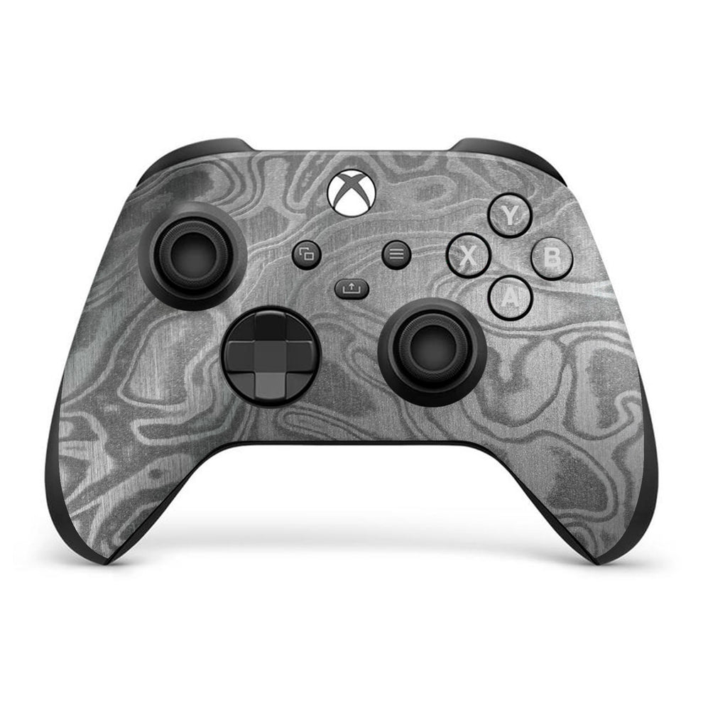 Steel Damascus Xbox Series X Controller Skin – GhostlyGuard