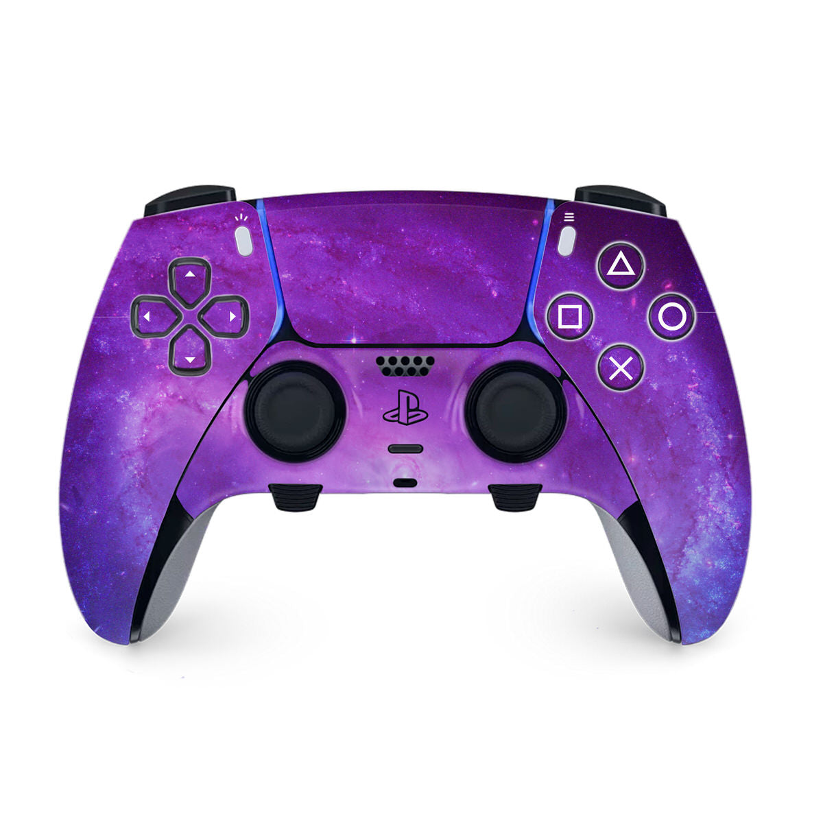 Violet Stardust PS5 DualSense Edge Controller Skin – GhostlyGuard