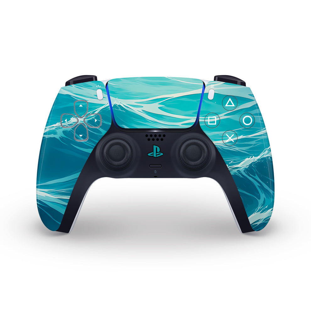 Water Type PS5 Controller Skin – GhostlyGuard